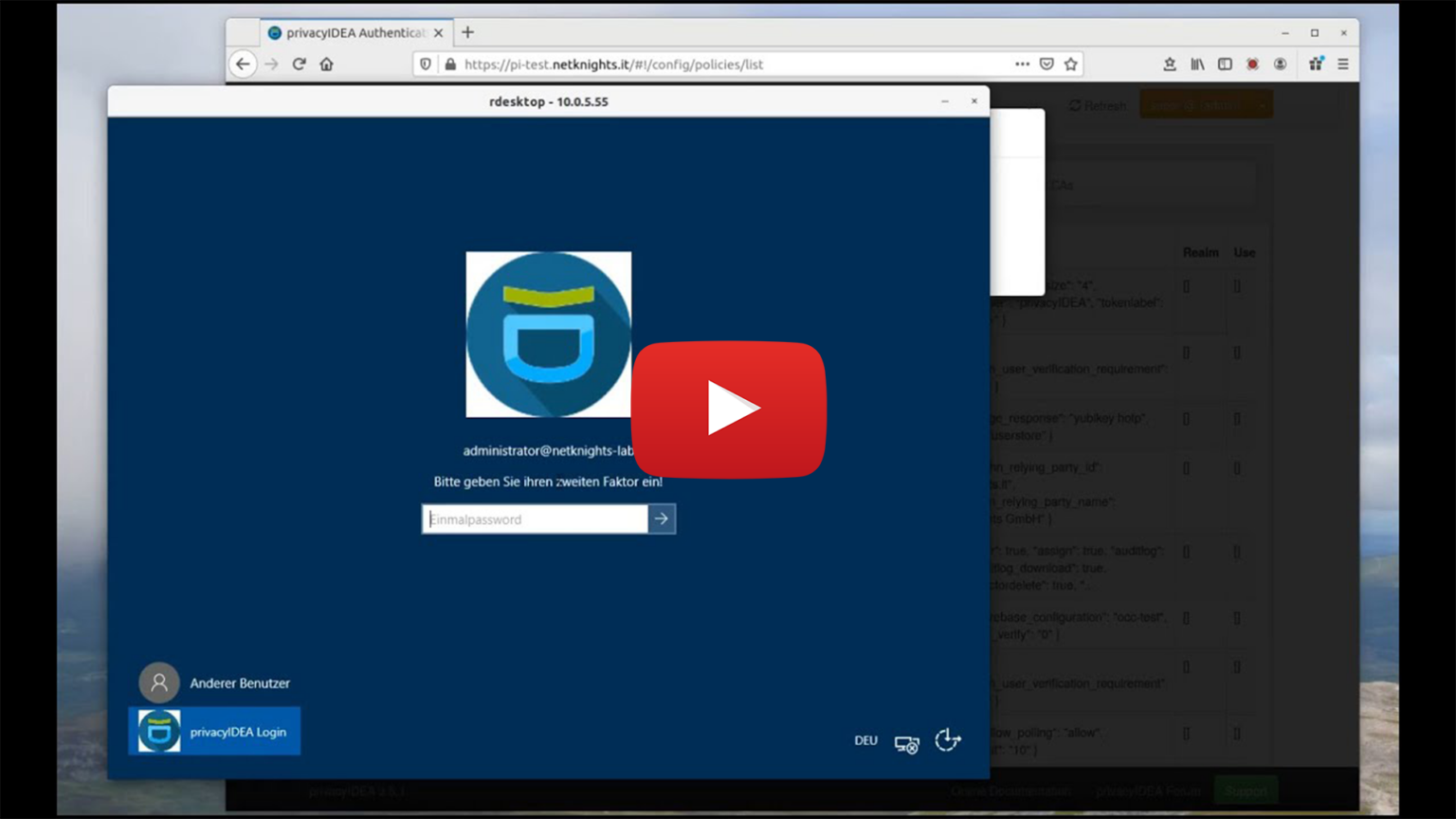 privacyIDEA Credential Provider - NetKnights - IT-Sicherheit - Zwei ...
